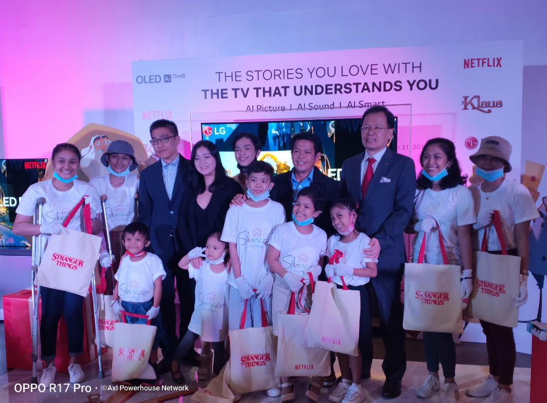LG Philippines bring back to the community together with Netflix ...