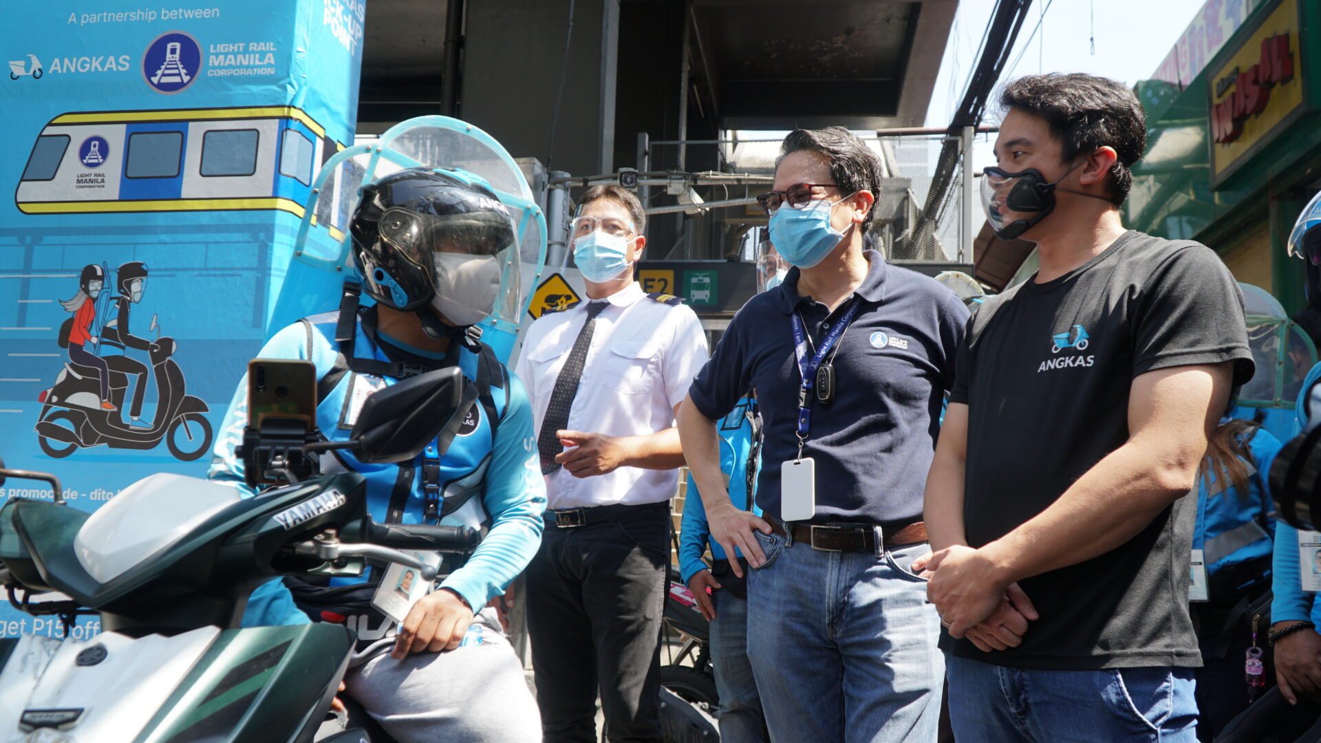 LRMC (LRT-1) announced a new partnership with Angkas to beat Metro ...